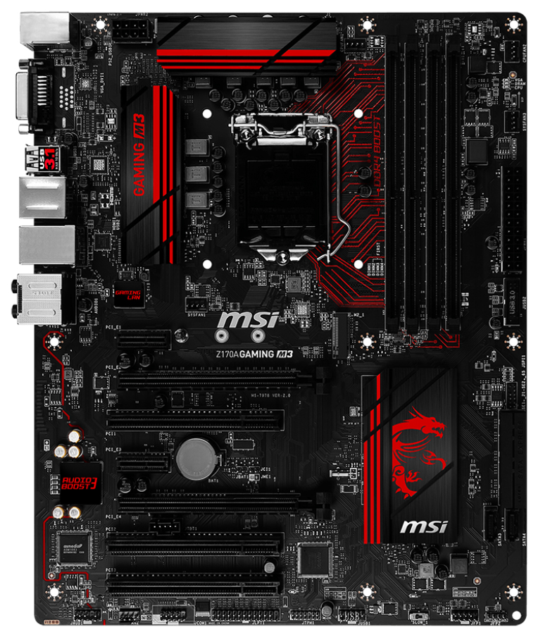 Материнская плата MSI Z170A Gaming M3