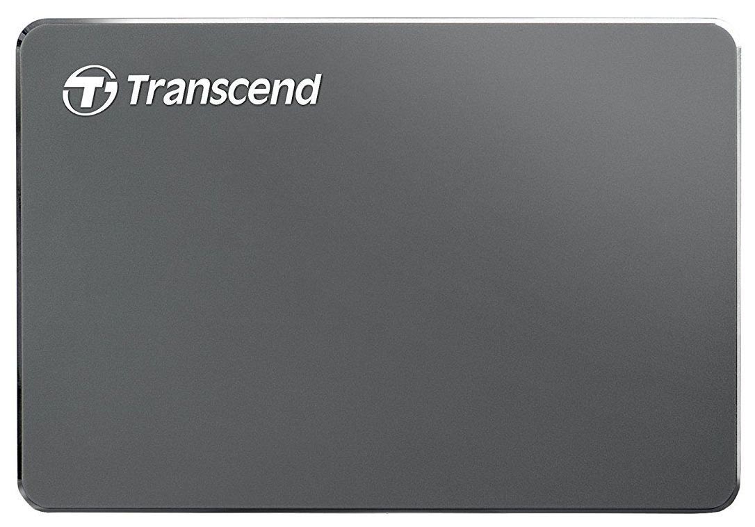 Внешний диск HDD Transcend SJ 1TB Grey (TS1TSJ25C3N)