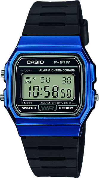 Наручные часы электронные мужские Casio Collection F-91WM-2A