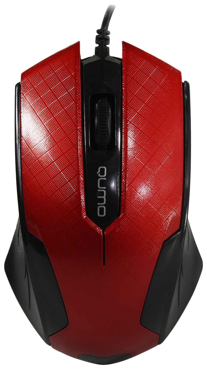 Мышь QUMO Office M14 Red/Black