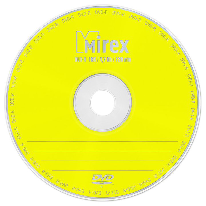 Диск DVD-R Mirex Slim Case 202387 4.7Gb 16x