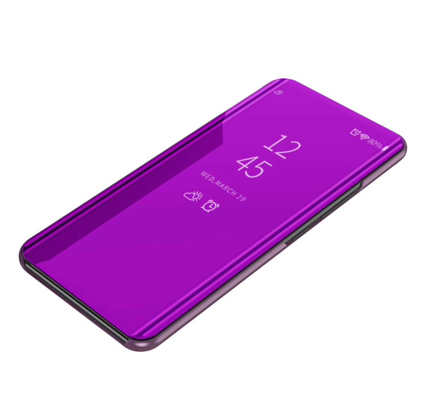 Чехол MyPads для Samsung Galaxy S6 SM-G920F (Duos/Lte) Clear View Cover Violet