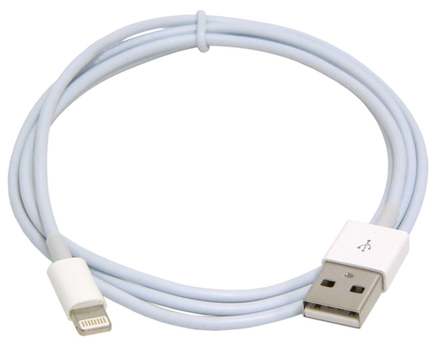 Кабель Gembird Cablexpert CC-USB-AP2MWP Lightning 1м White