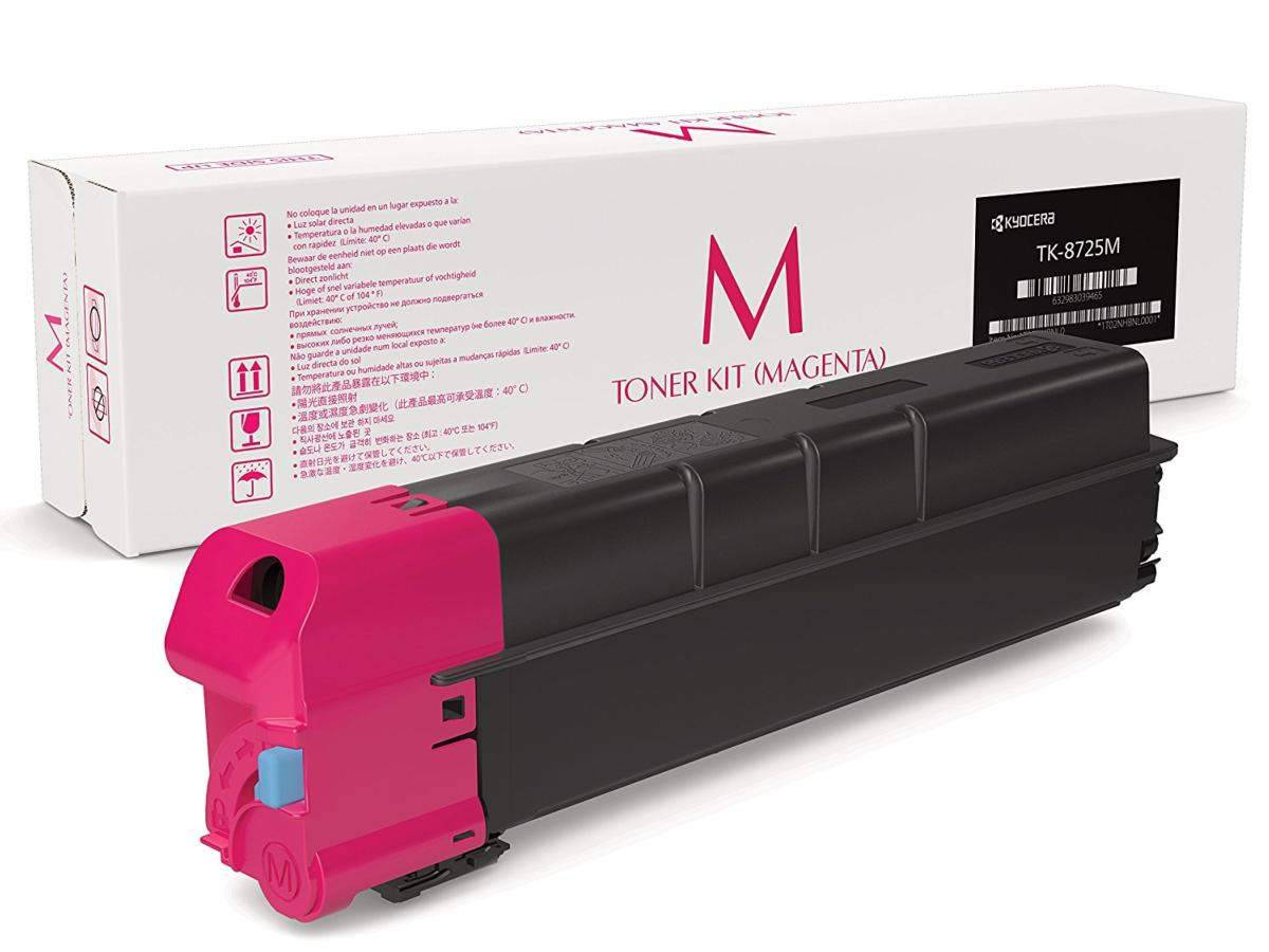 Картридж для лазерного принтера Kyocera TK-8725M, пурпурный, оригинал