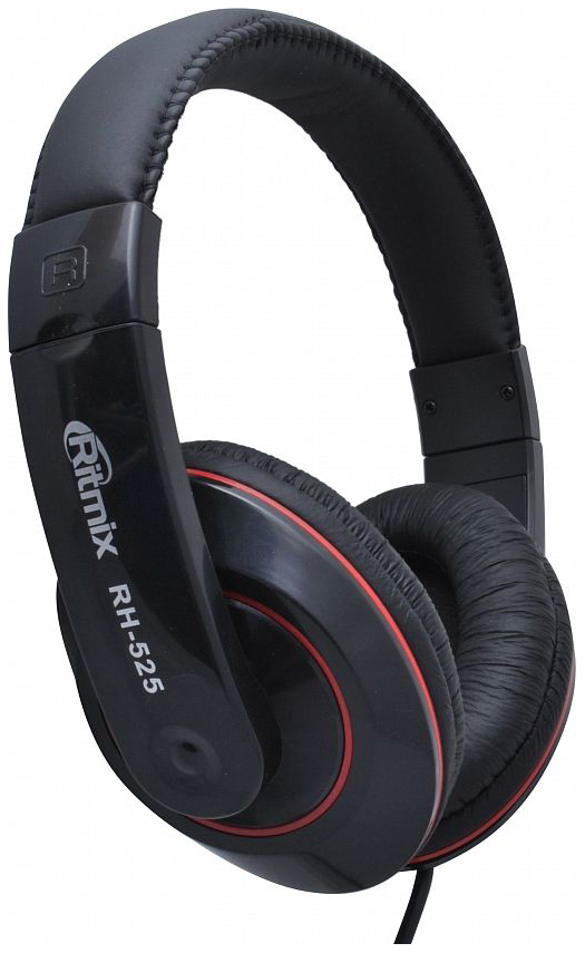 Наушники Ritmix RH-525 Red/Black