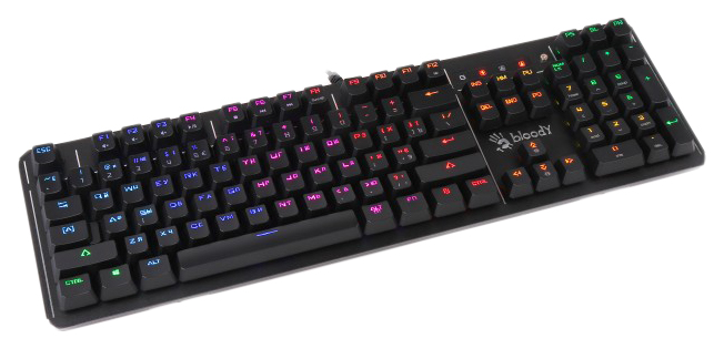 Проводная игровая клавиатура A4Tech Bloody B975 Black