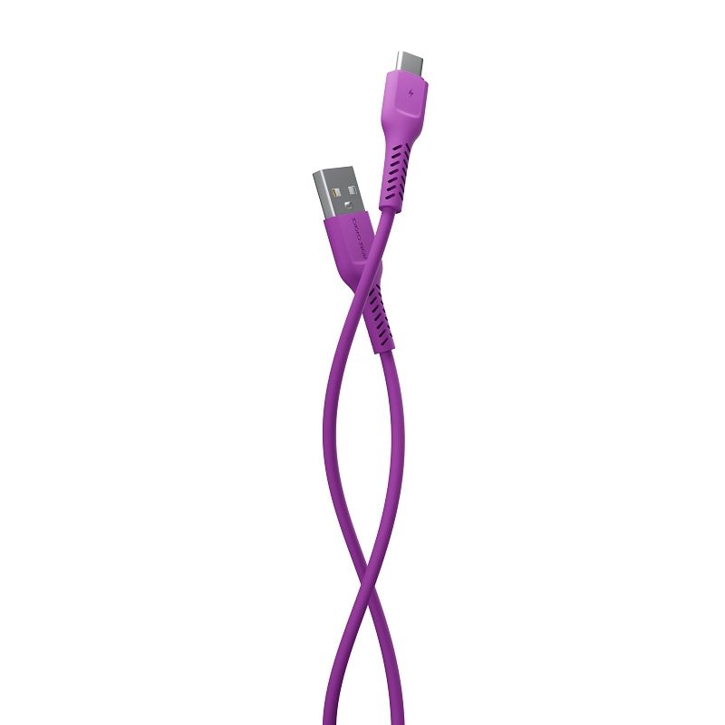 Дата-кабель More choice K16a USB 2.0A для Type-C TPE 1м Purple