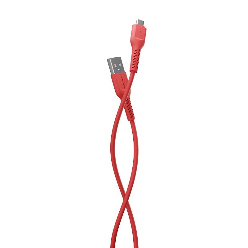 Дата-кабель More choice K16m USB 2.0A для micro USB TPE 1м Red