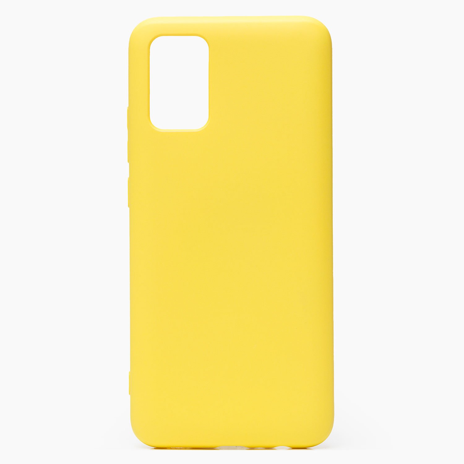 Чехол Samsung SM-A025F (Galaxy A02s) силиконовый Soft Touch 2 <желтый>