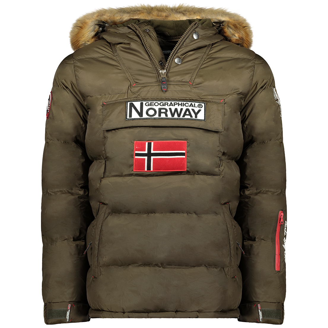 Куртка мужская Geographical Norway WW3809H-GN хаки 3XL