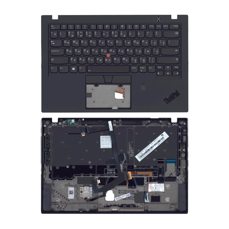 Клавиатура для ноутбука Lenovo ThinkPad X1 Carbon Gen 6 топкейс FPR NFS