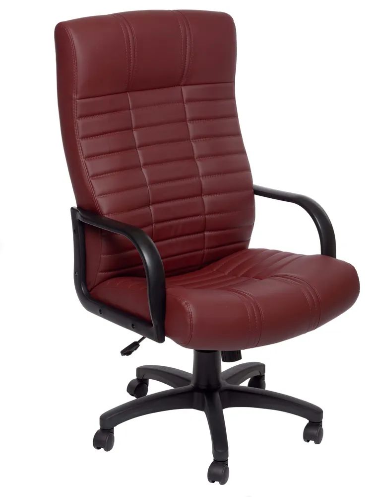 Офисное компьютерное кресло РосКресла Атлант-1 Бордовый