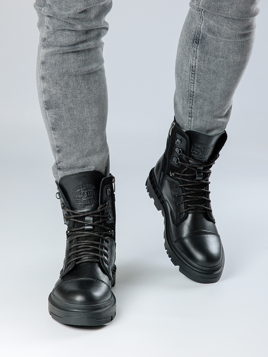 Ботинки мужские Color Me 2850-1 черные 43 RU