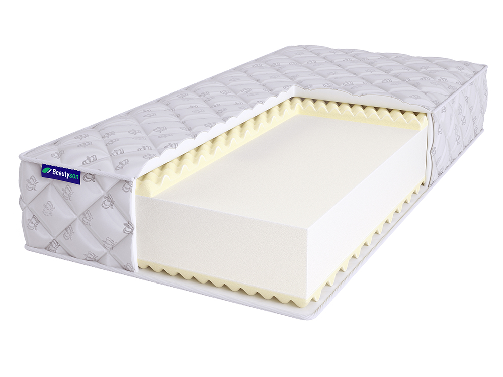 Матрас Beautyson Roll Foam 14 Latex Double, 110х120, 16 см, беспружинный