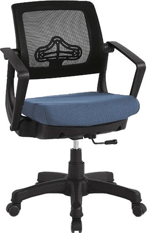 Кресло офисное Synif Robo C-250 черная/тёмно-синяя