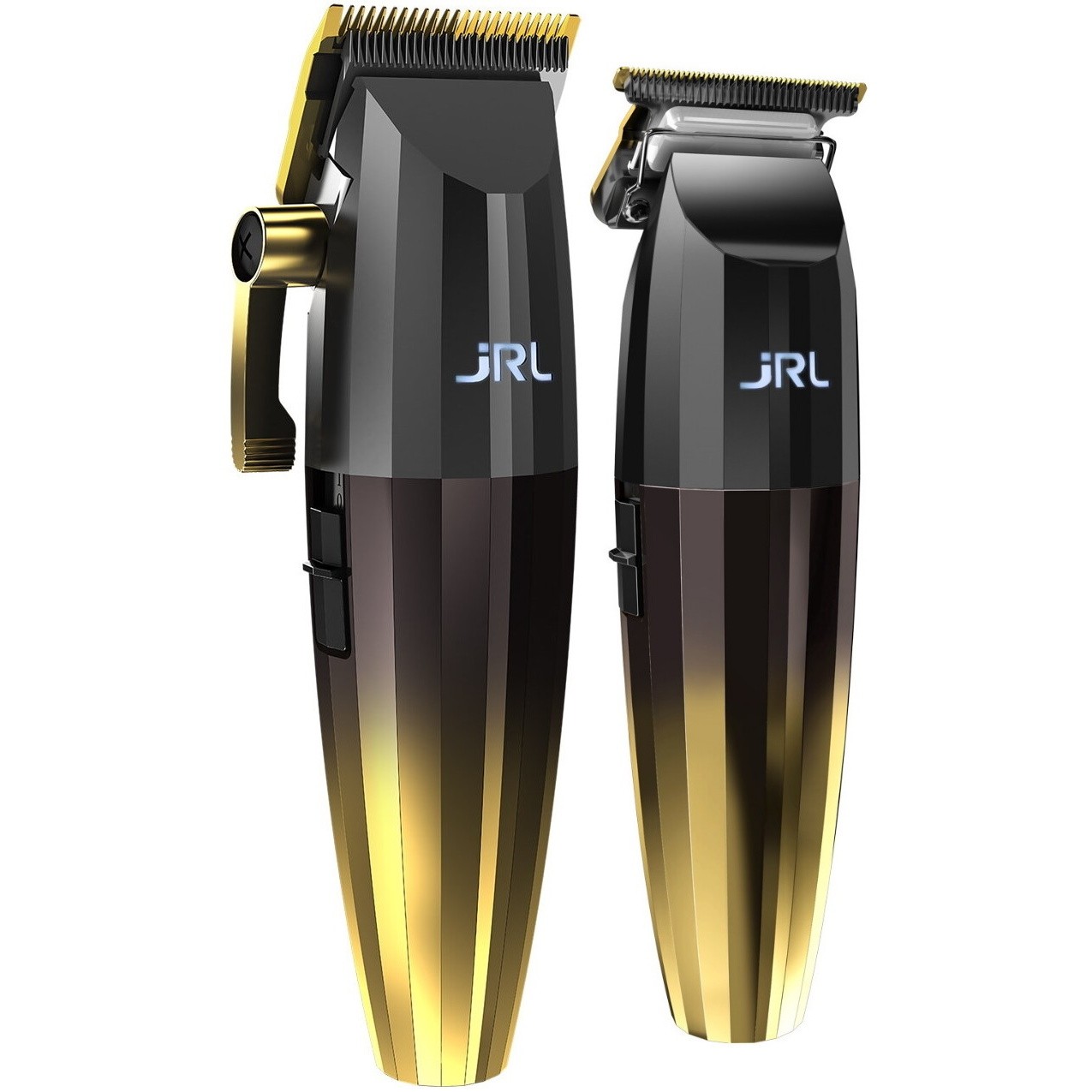 Машинка для стрижки волос jRL FF 2020C-G + триммер FF 2020T-G золотистый, черный
