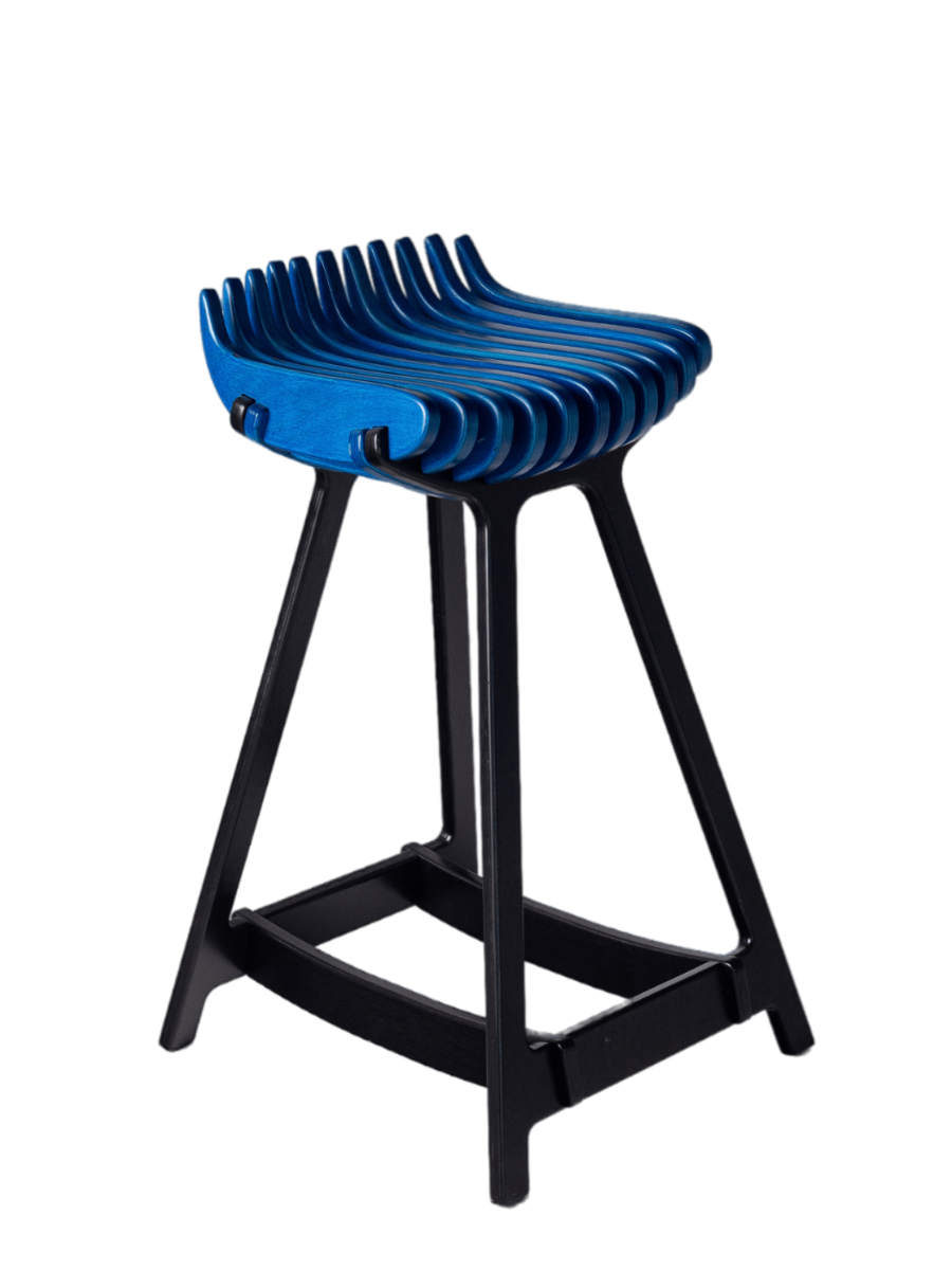 Барный стул Playwoods Синий мини