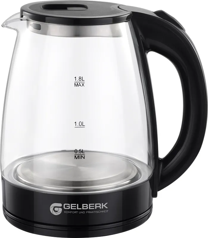 Чайник электрический Gelberk GL-340 1.8 л Pink, Silver