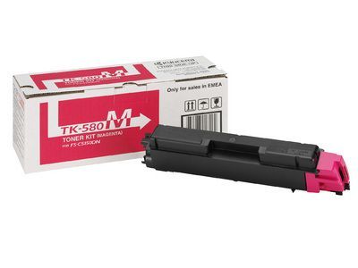 Картридж для лазерного принтера Kyocera TK-580M, пурпурный, оригинал