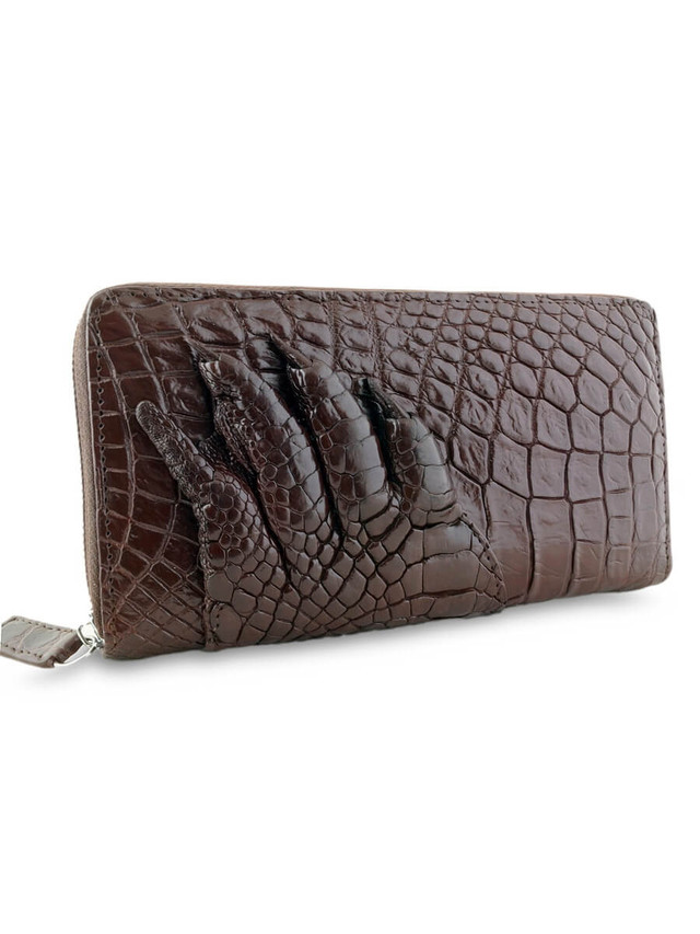 Кошелек мужской Exotic Leather kk-419 коричневый