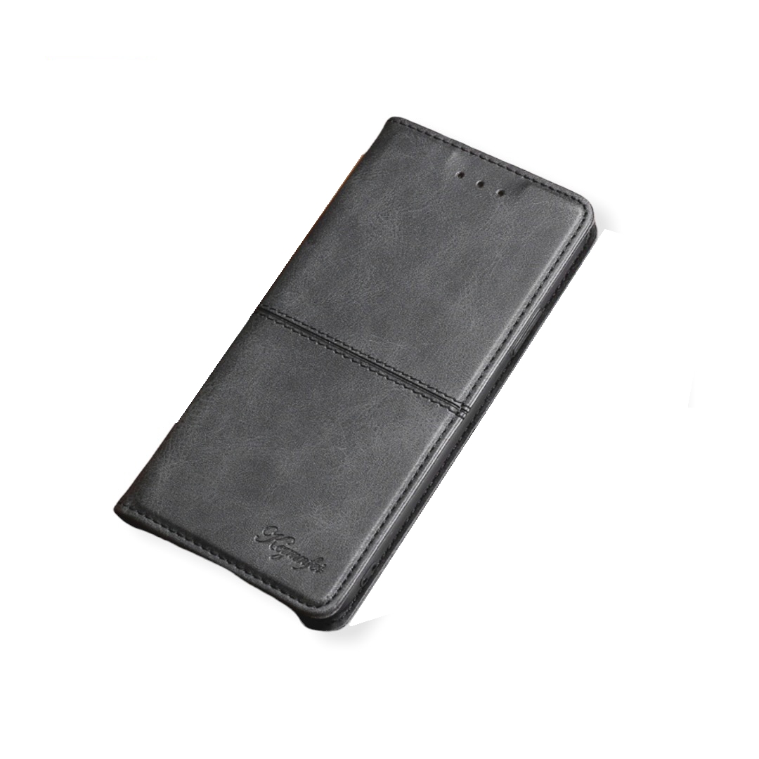 Чехол MyPads для Xiaomi Redmi 5 черный с магнитной крышкой