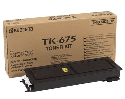 Картридж для лазерного принтера Kyocera TK-675, черный, оригинал