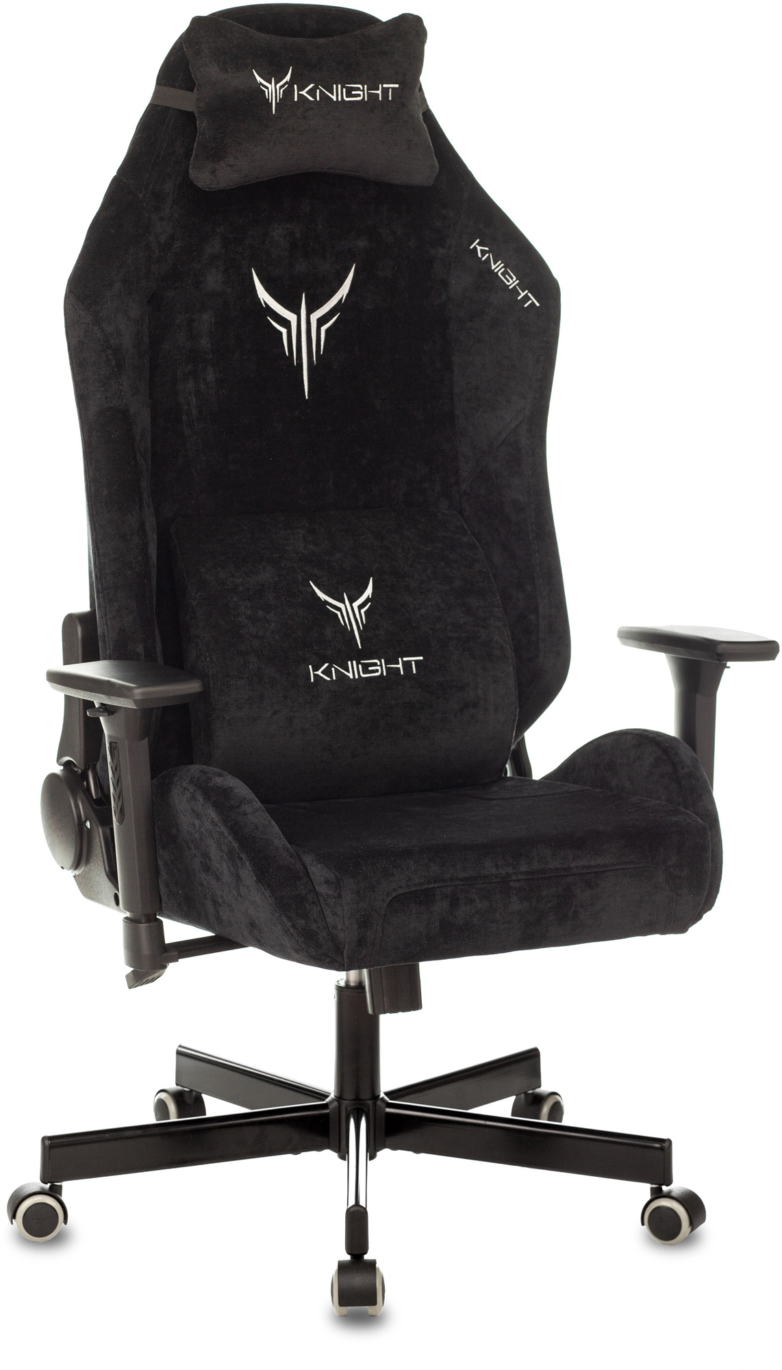 Кресло игровое Knight N1 черный