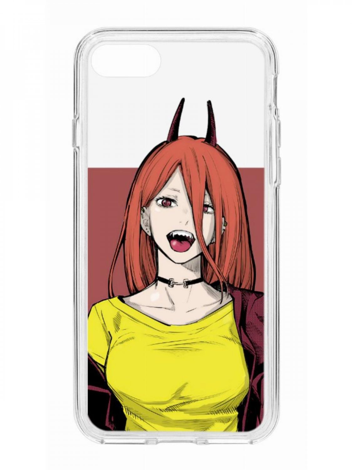 Чехол для Apple iPhone 7 /8 /SE 2020 КRUЧЕ Print Manga Power прозрачный с рисунком