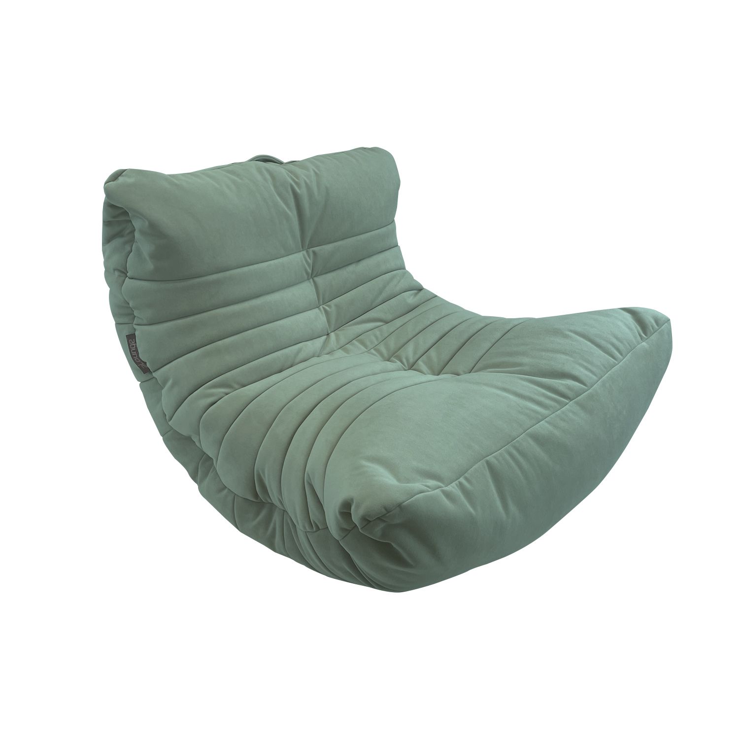 Кресло-мешок нового формата aLounge - Acoustic Sofa - Pepper Mint (велюр, зеленый)