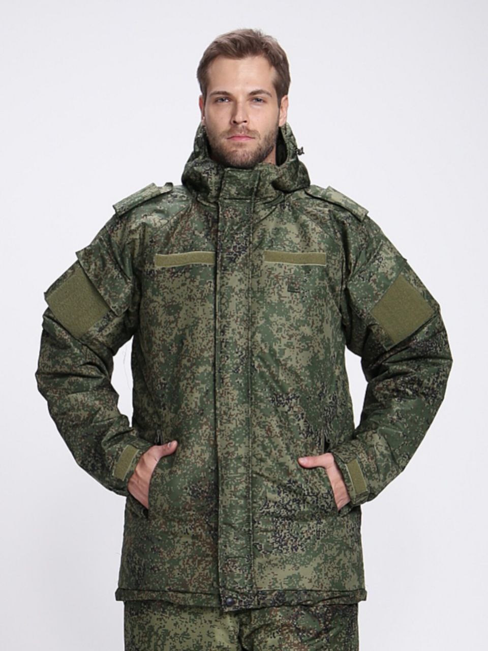 Куртка рабочая мужская ВоенторгCity Армейская зеленая 44/176 RU