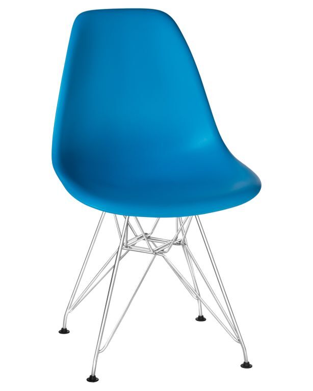 Стул Империя стульев DSR Chrome голубой LMZL-PP638А chrom light blue