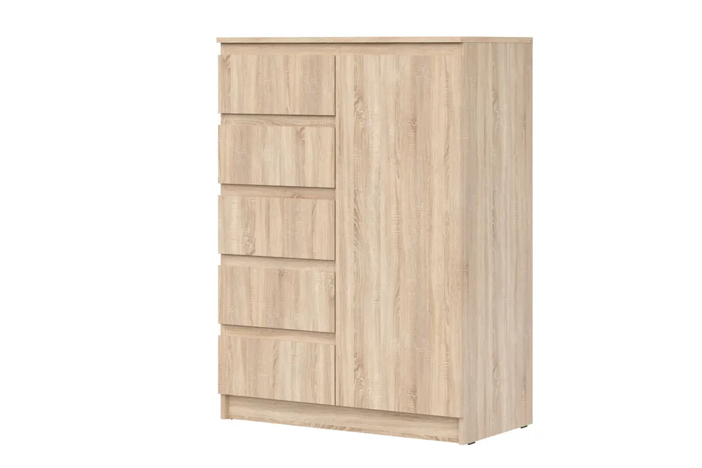 Комод деревянный НК-Мебель STERN T-15, Дуб Сонома, 83х114,3х43,3