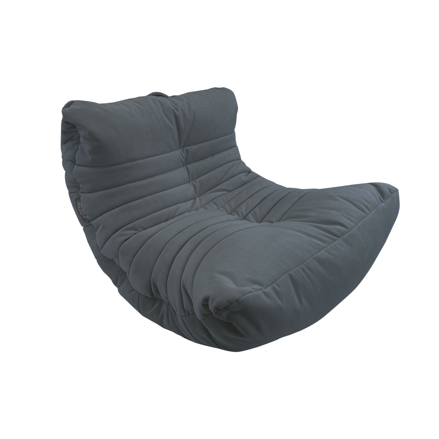 Кресло-мешок нового формата aLounge - Acoustic Sofa - Luscious Grey (велюр, темно-серый)