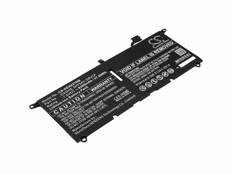 Аккумулятор для ноутбука Dell XPS 13 9370 0H754V, DXGH8