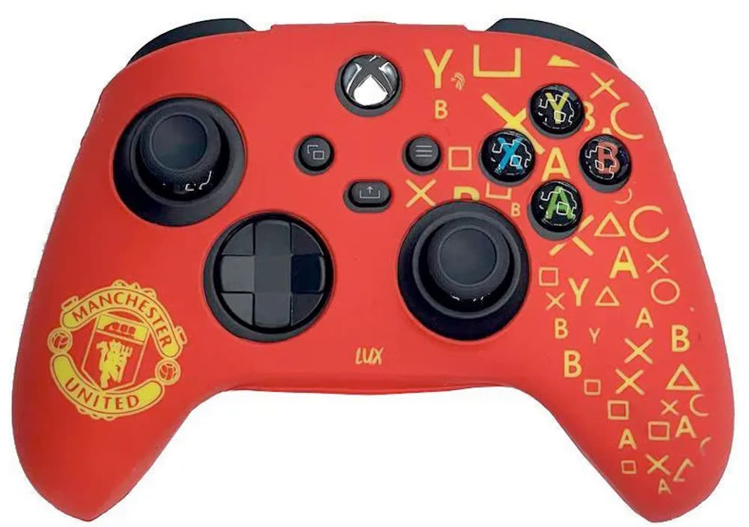 Чехол для геймпада NoBrand Silicone Case FC Manchester United для Xbox One