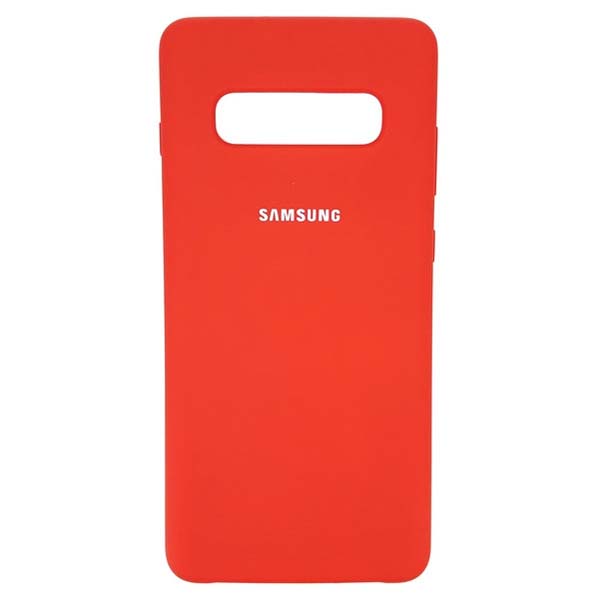 Чехол для Samsung S10 Plus TPU Красный