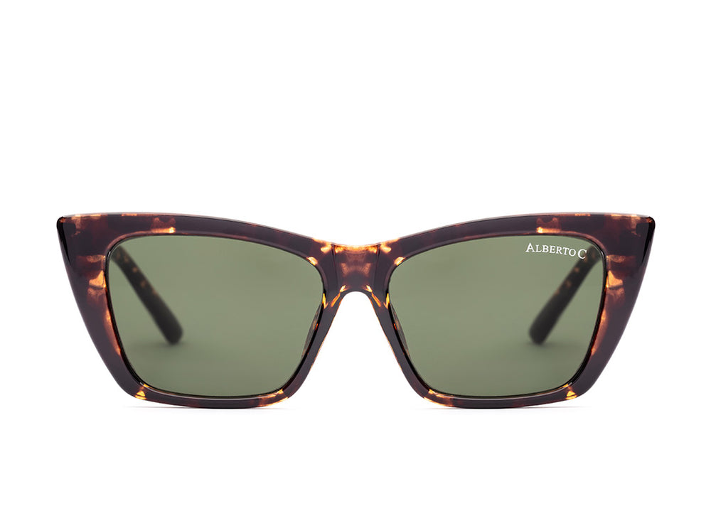 Солнцезащитные очки женские Alberto Casiano Nevada зеленые