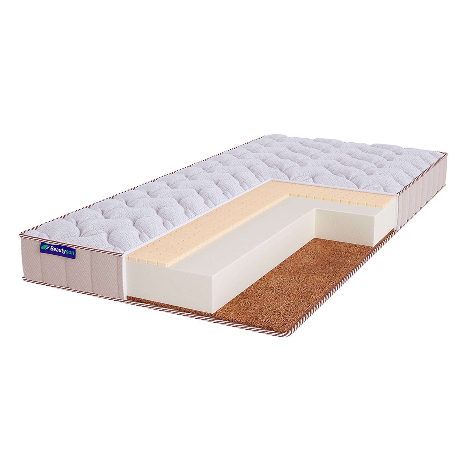 Матрас Beautyson Roll Foam 10 Balance Lux, 100х170, 14 см, беспружинный