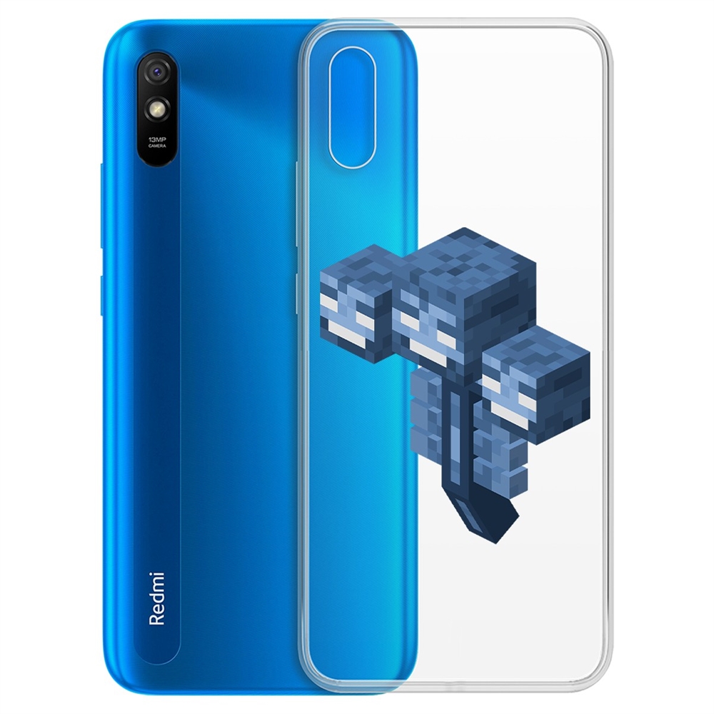 Чехол-накладка Minecraft-Иссушитель для Xiaomi Redmi 9A