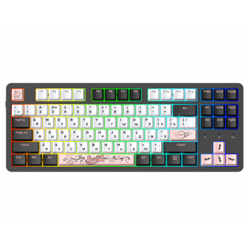 Проводная игровая клавиатура Dareu A87X TKL Black