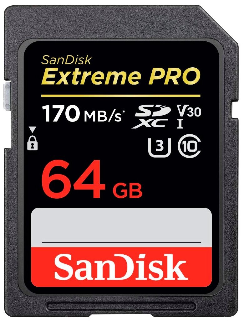 Карта памяти Sandisk SDSDXDK-064G-GN4IN SDXC 64Gb