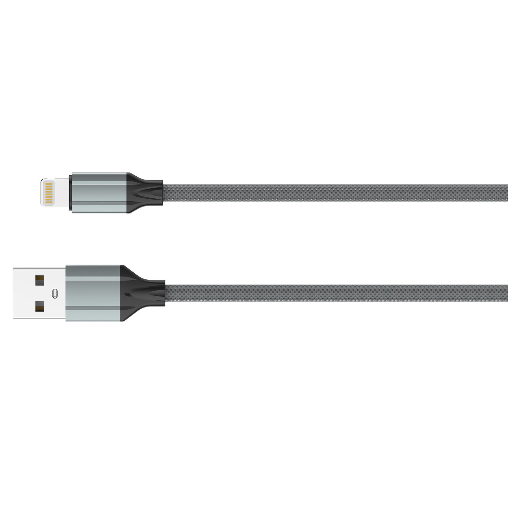 LDNIO LS442/ USB кабель Lightning/ 2m/ 2.4A/ медь: 112 жил/ Gray