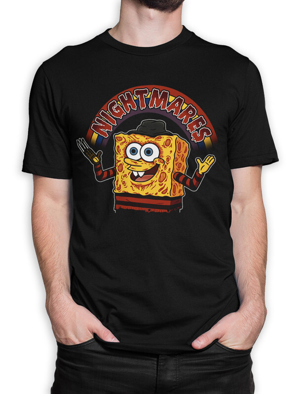 Футболка мужская DS Apparel Губка Спанч Боб - Фредди Крюгер 322865-2 черная XS