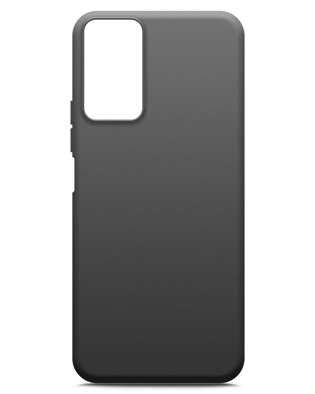 Чехол Brozo на TCL 408 силиконовый черный(матовый)