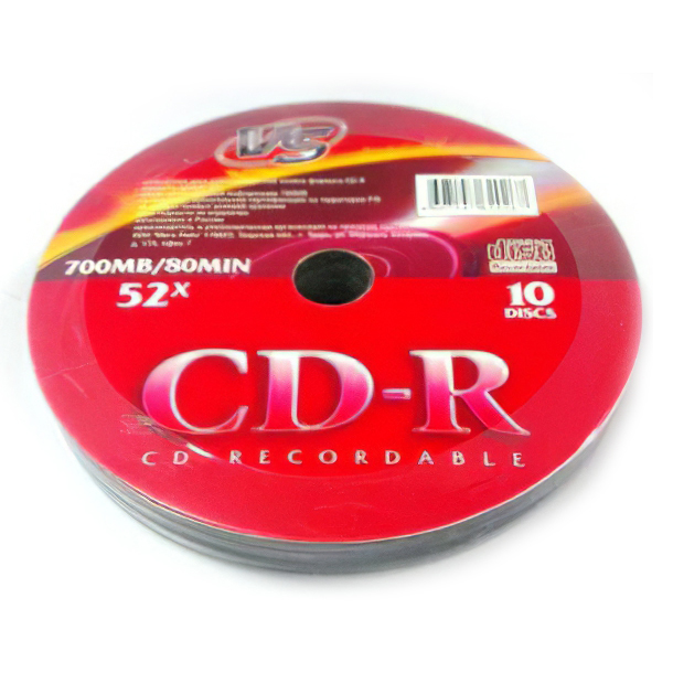 Диск VS CD-R 700 Mb Shrink 10 шт