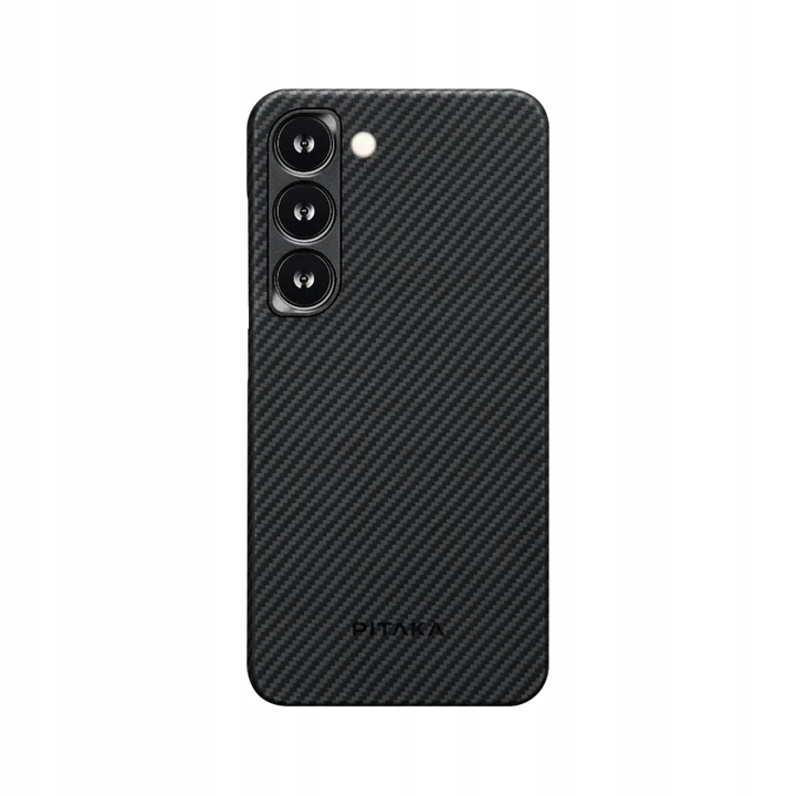 Чехол-накладка {KS2301S} Pitaka MagEZ Case for Samsung Galaxy S23 Plus Black/Grey Twill