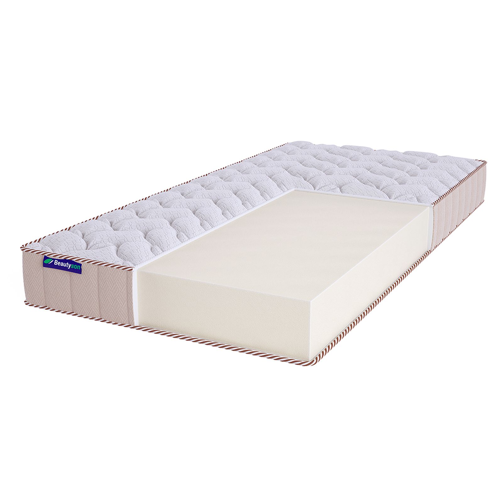 Матрас Beautyson Roll Foam 14 Lux, 125х150, 16 см, беспружинный