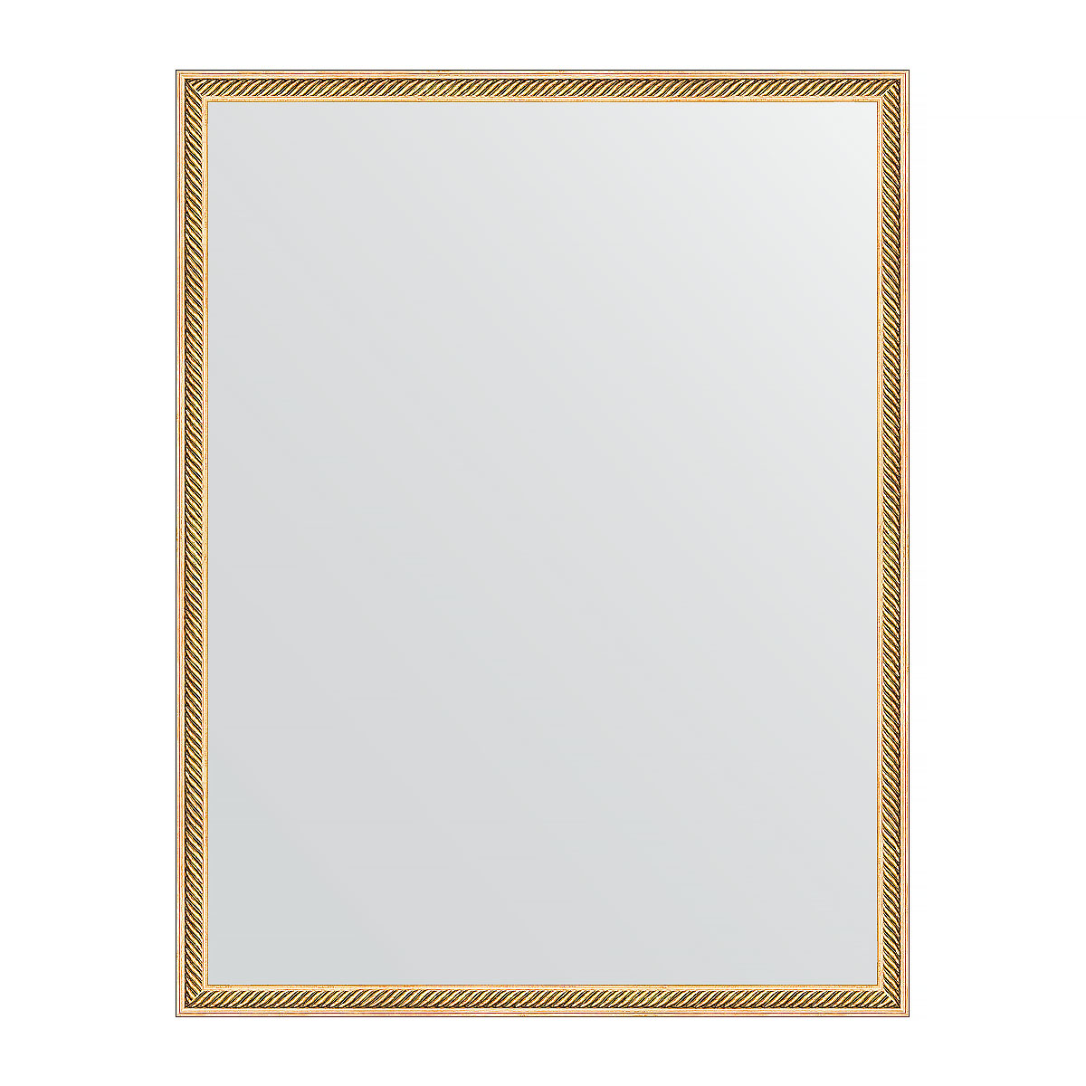 Зеркало в раме 68x88см Evoform BY 0675 витое золото