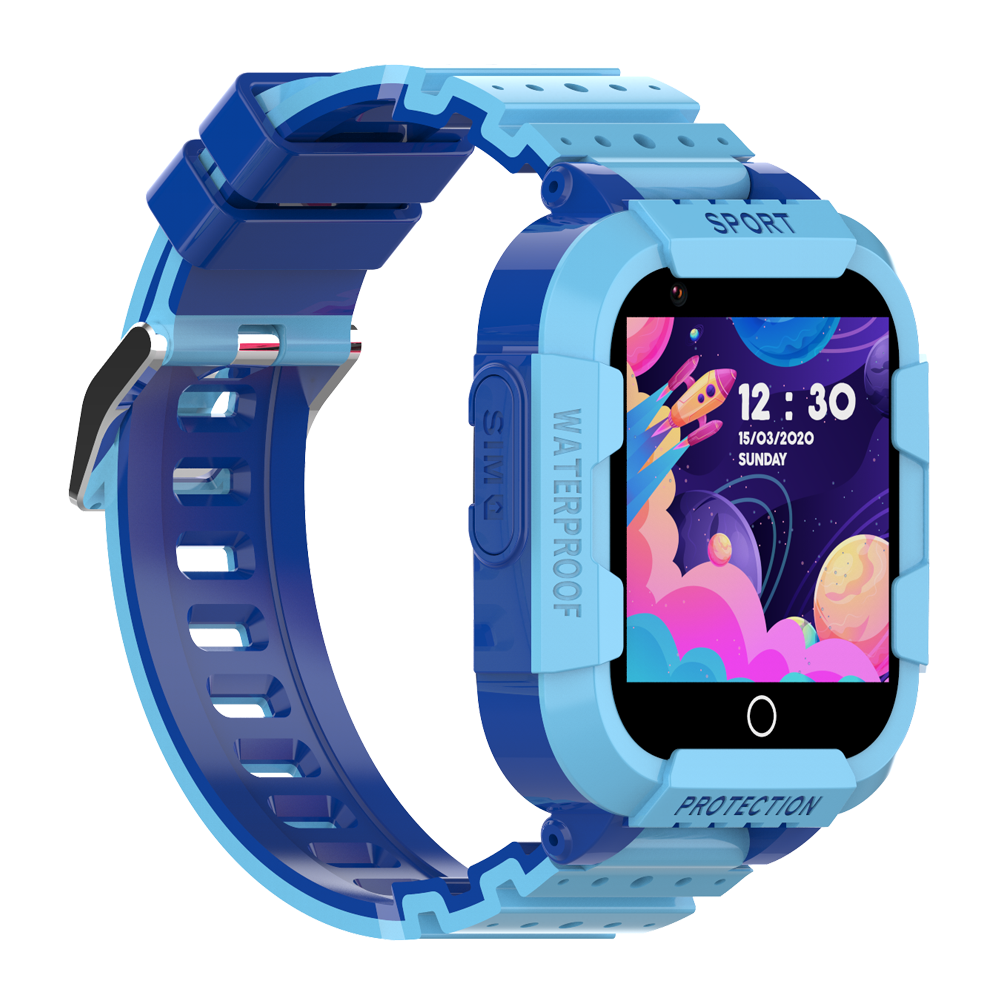 Смарт-часы Smart Baby Watch KT12S Wonlex голубые