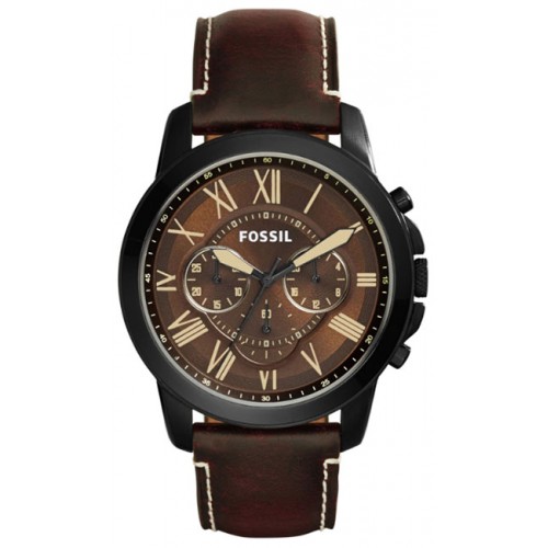 Наручные часы мужские Fossil FS5088 коричневые
